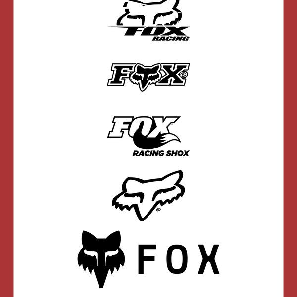 Fox Racing Svg - Etsy