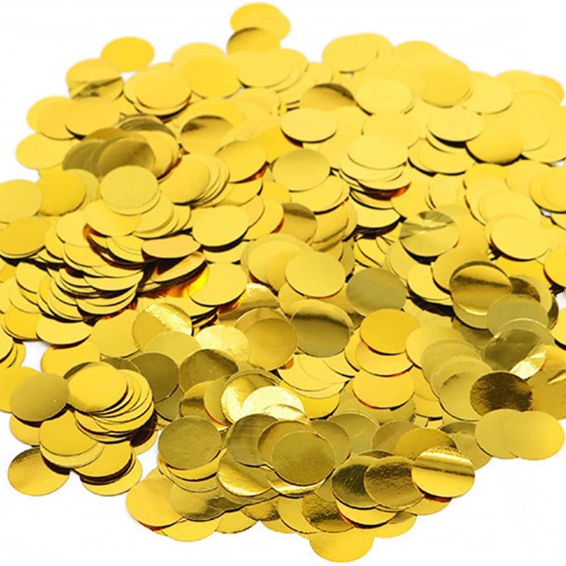 Gold Table Confetti - Etsy