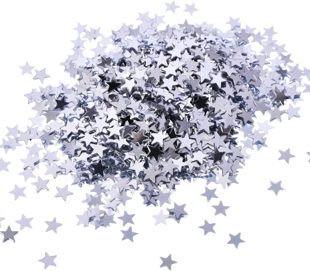 Star Confetti Star Table Confetti Metallic Sparkling Foil Stars Sequin ...