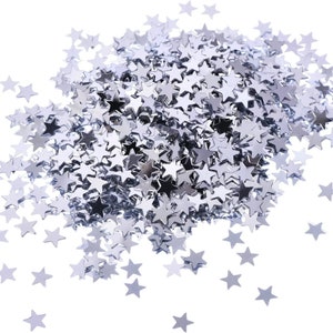 Star Confetti Star Table Confetti Metallic Sparkling Foil Stars Sequin ...