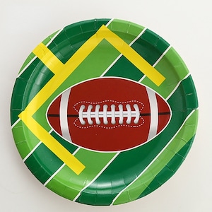 Party Tableware Rugby Football Disposable Dinnerware Soccer Goal Cup ...