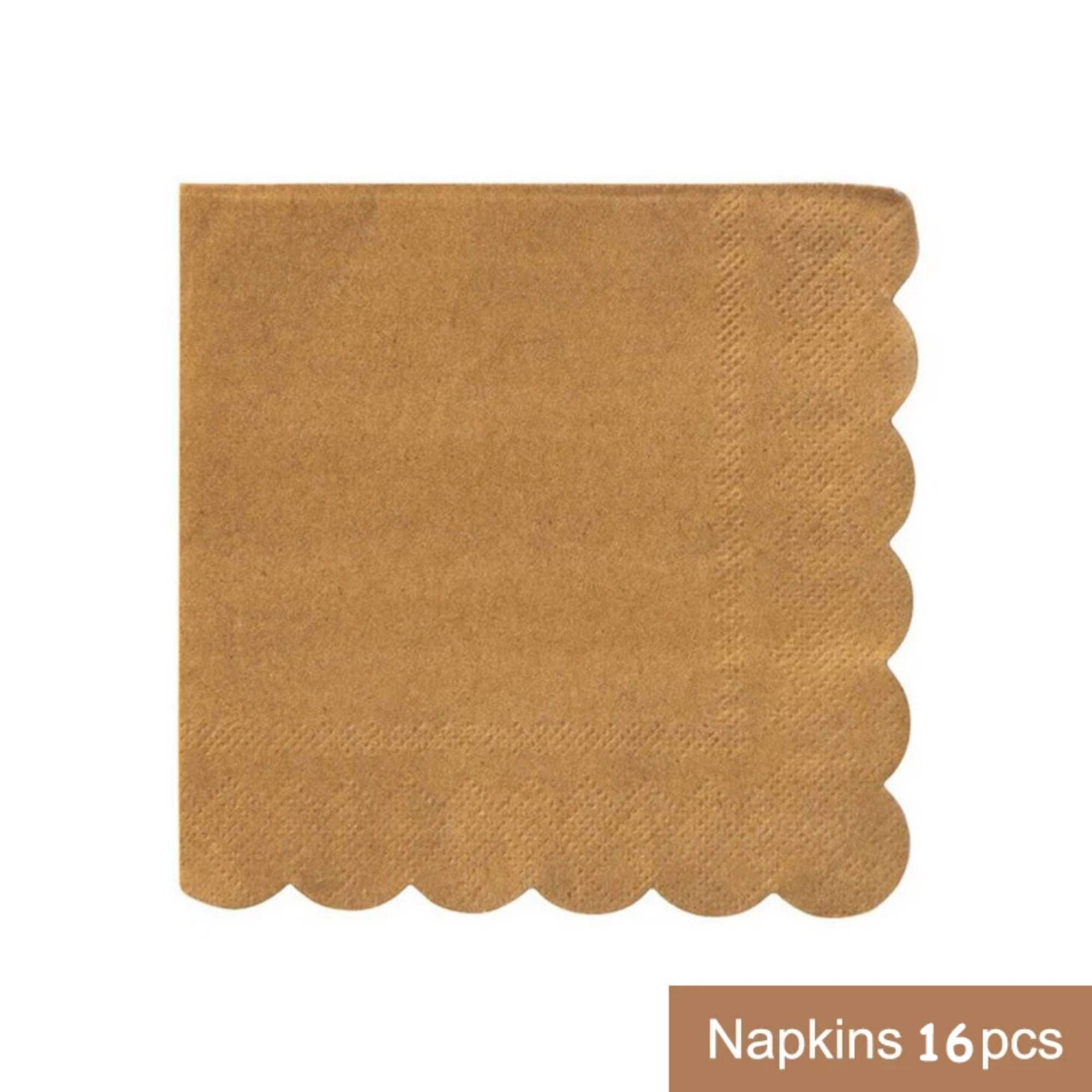 Kraft Paper Party Tableware Set Disposable Paper Plates Cups Napkins ...