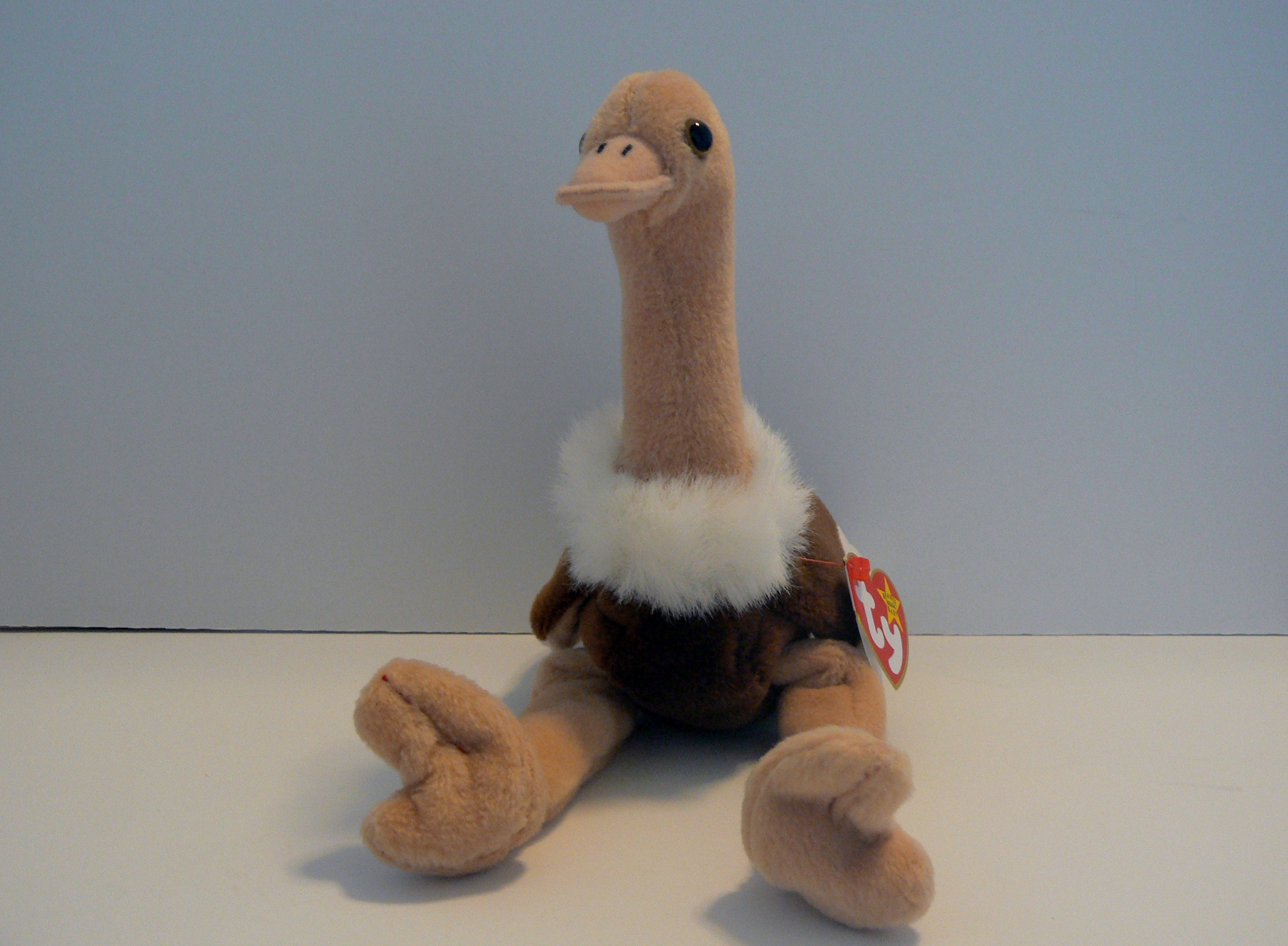 STRETCH the Ostrich TY Inc Beanie Babies Collection MINT | Etsy