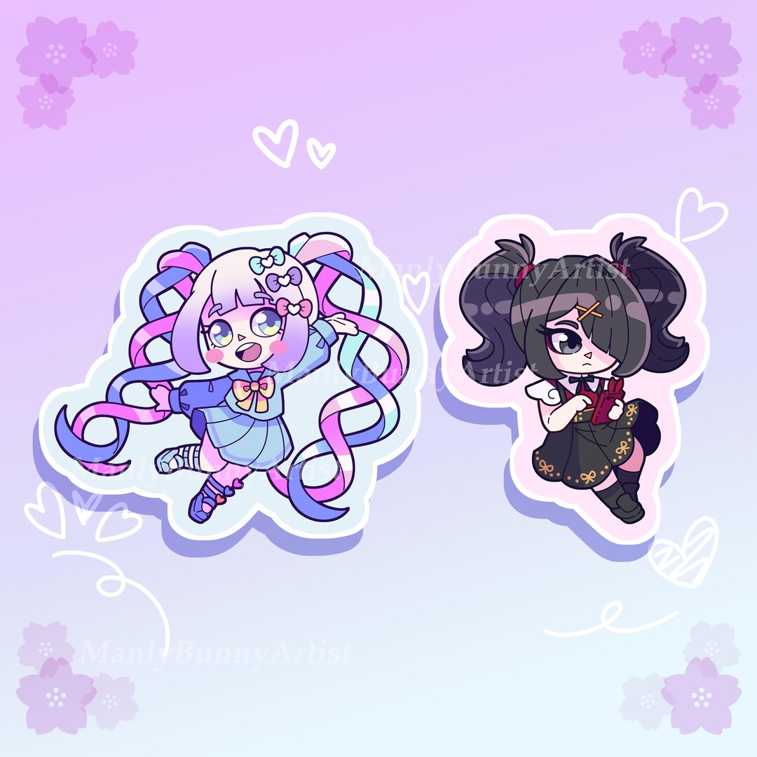 Needy Streamer Overload Inspired Vinyl Stickers - Etsy