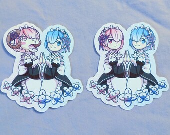 Re:zero Stickers - Etsy