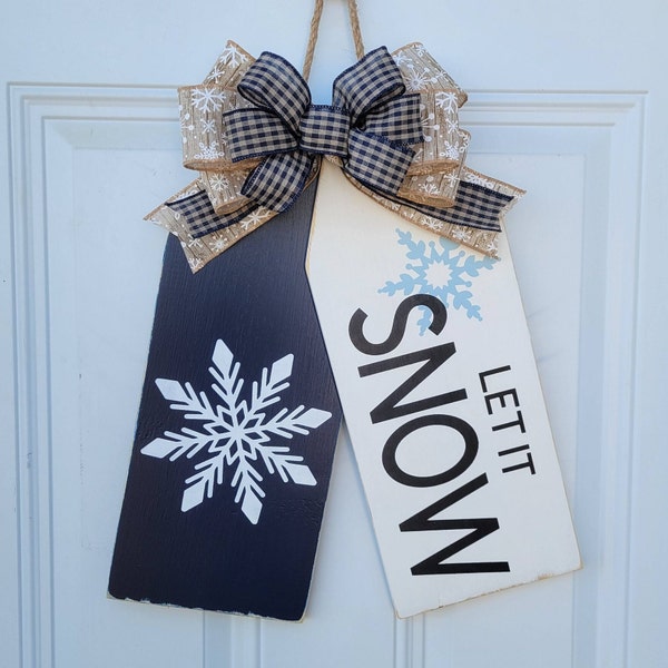 Wood Door Tags - Etsy