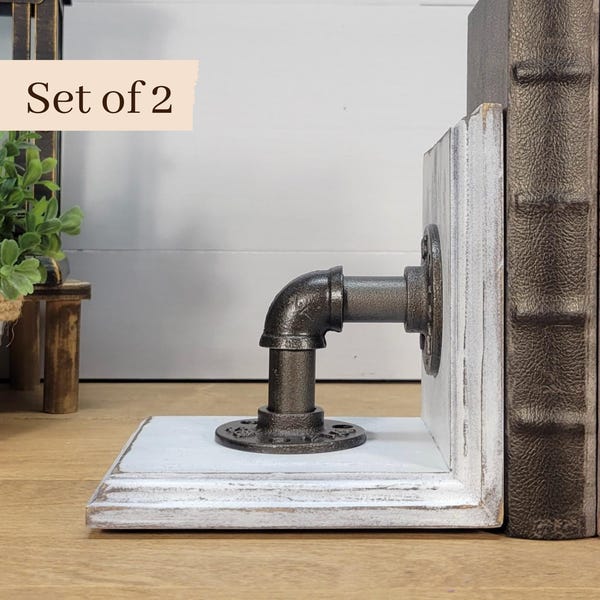 Pipe Bookends - Etsy