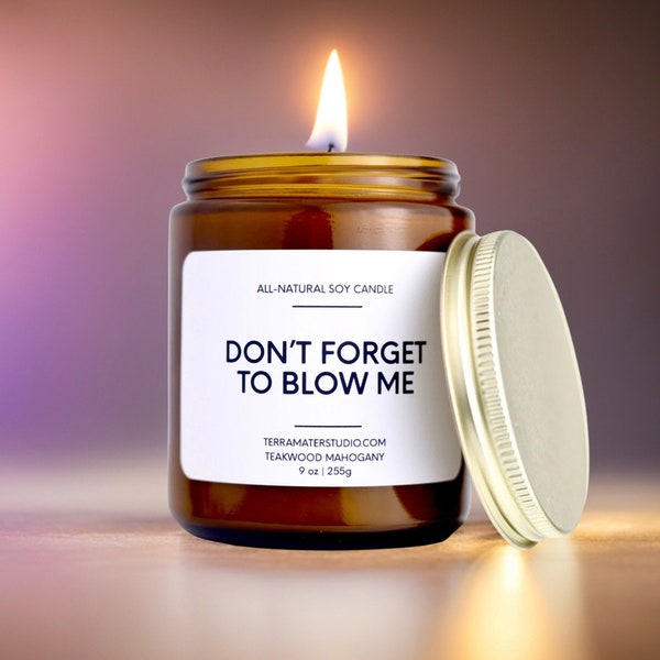 Funny Candle - Etsy