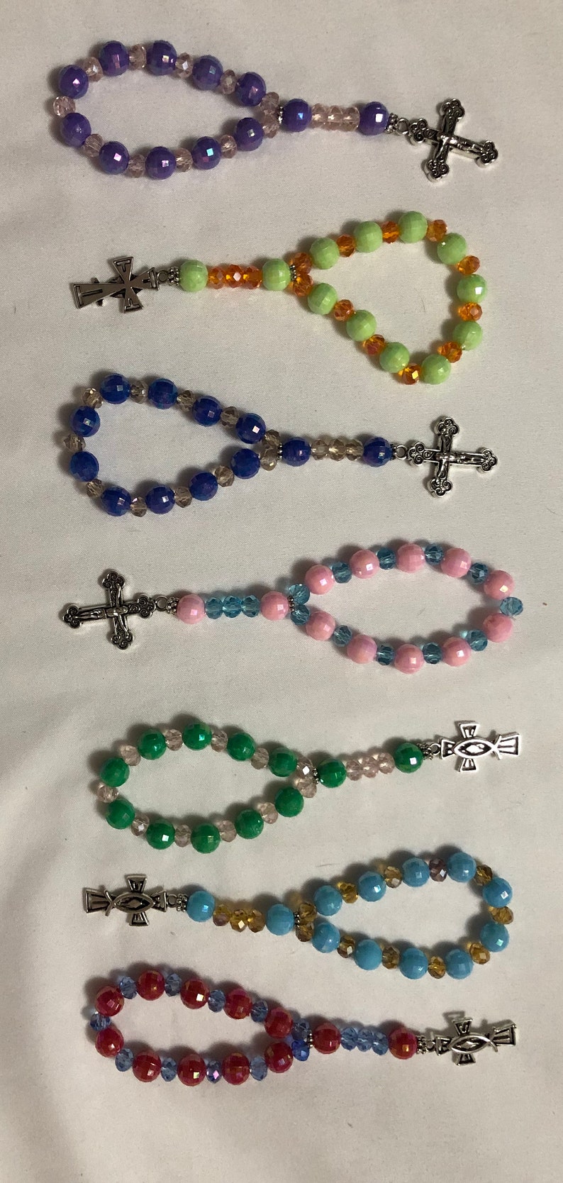 Miniature Rosary - Etsy