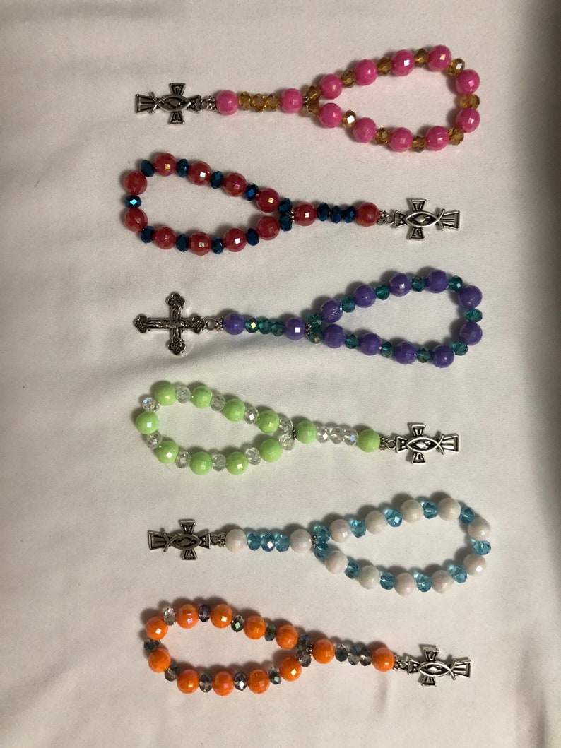 Miniature Rosary - Etsy