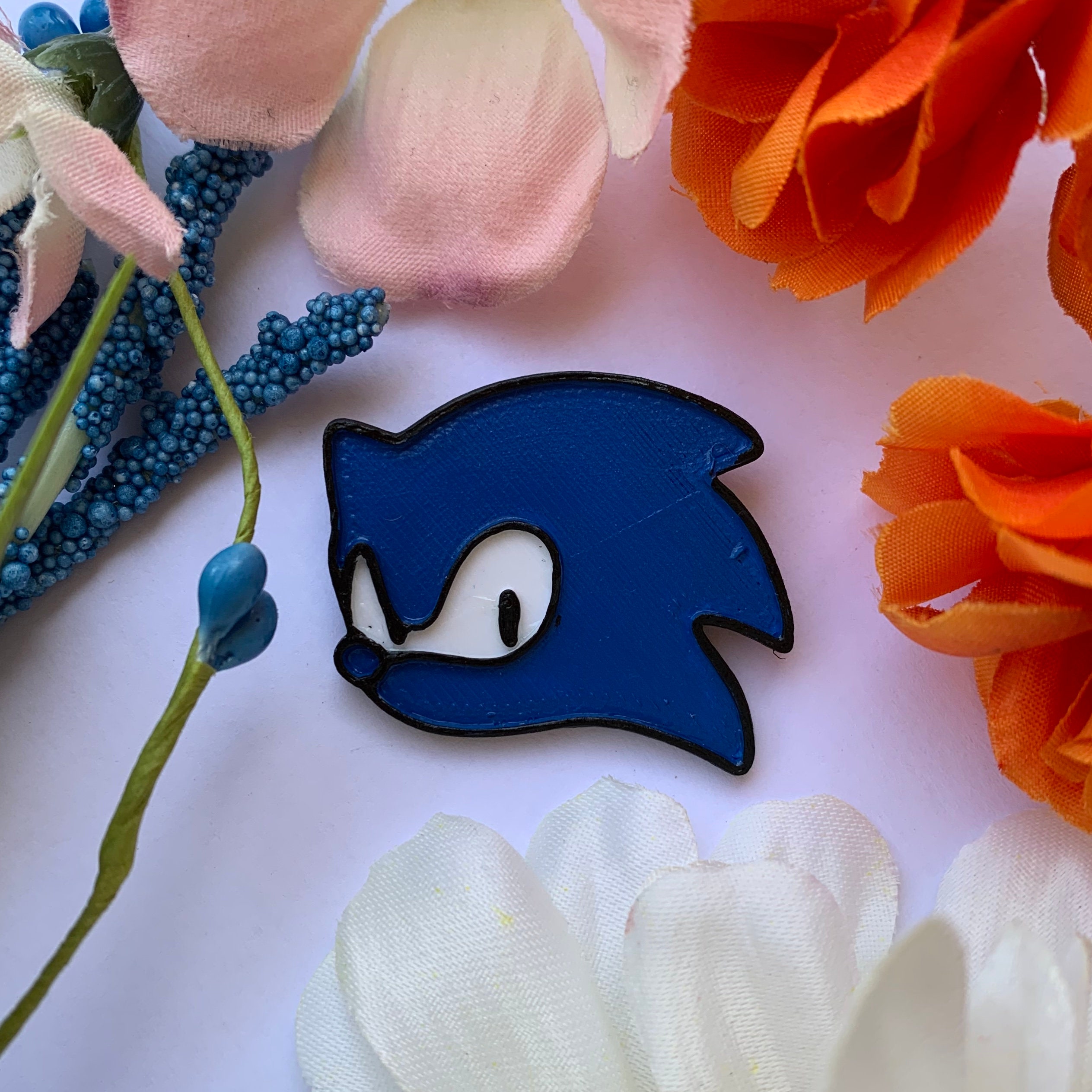 Sonic Pin Smash Ultimate Stock Icon Pin | Etsy