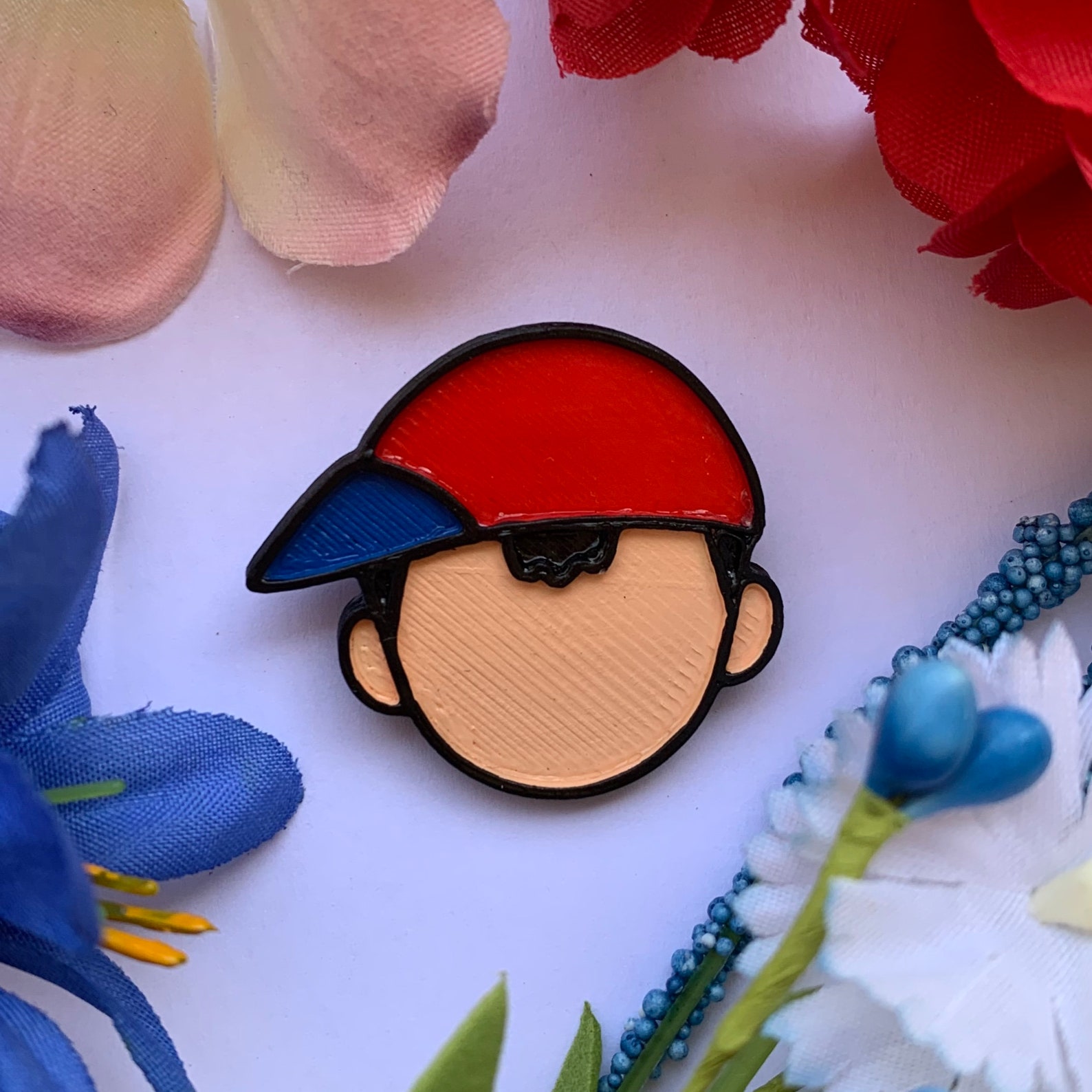 Ness Pin Smash Ultimate Stock Icon Pin - Etsy