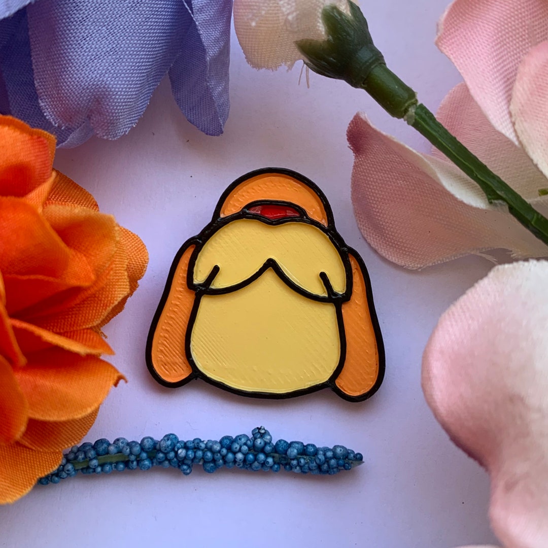 Isabelle Pin Smash Ultimate Stock Icon Pin - Etsy