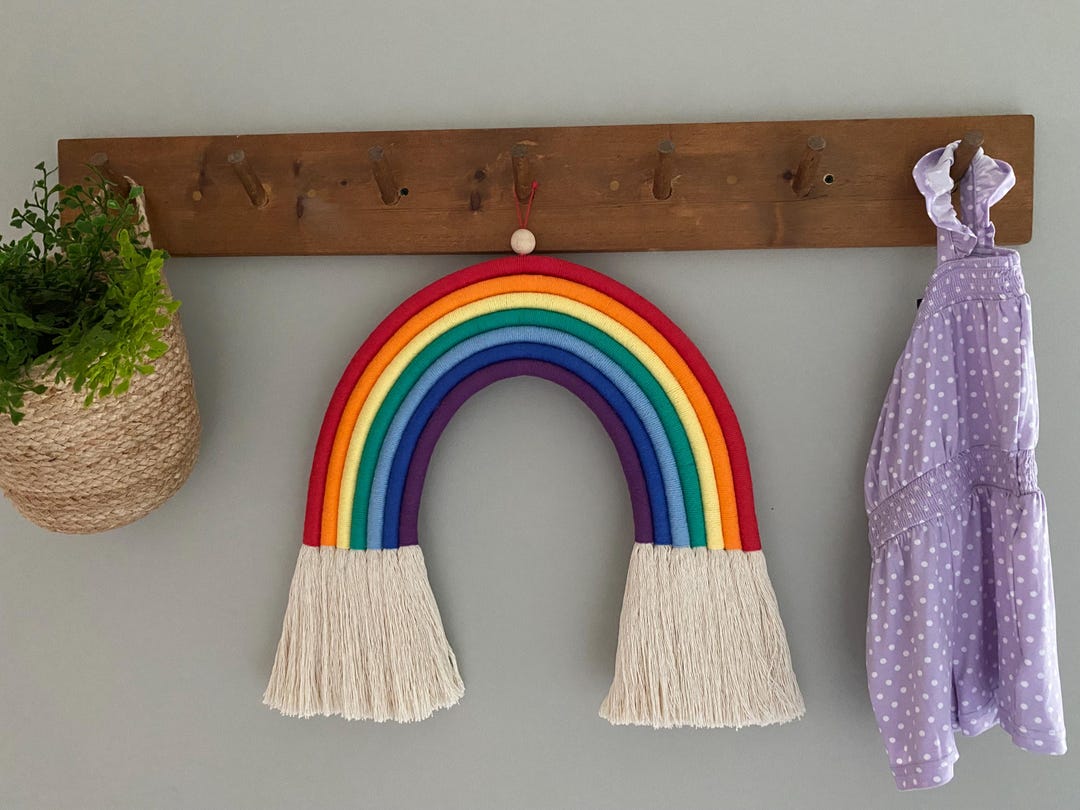 Rainbow Wall Décor - Traditional Rainbow - Large Rainbow - Kids Room ...