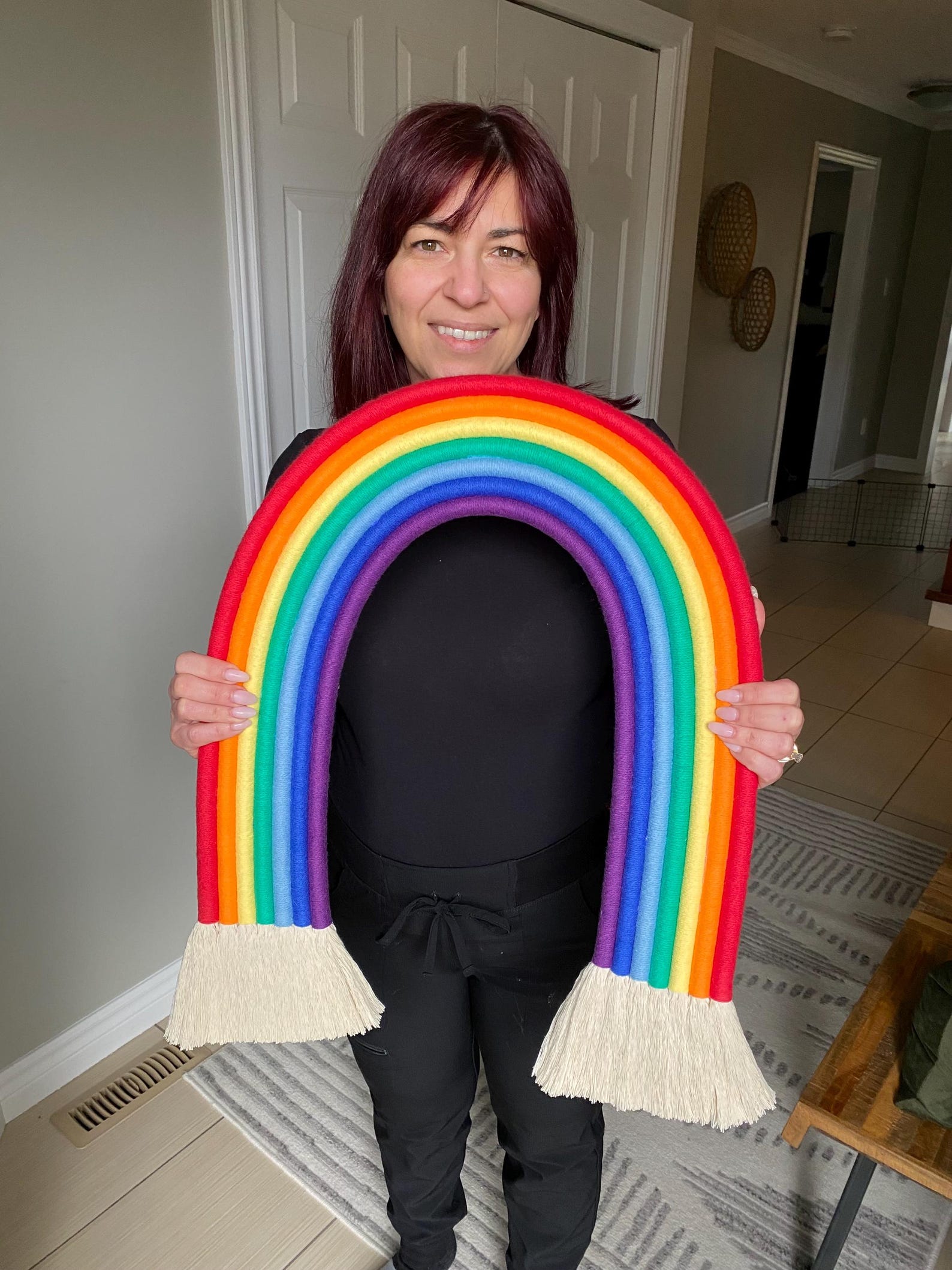 Rainbow Wall Décor - Traditional Rainbow - Large Rainbow - Kids Room ...