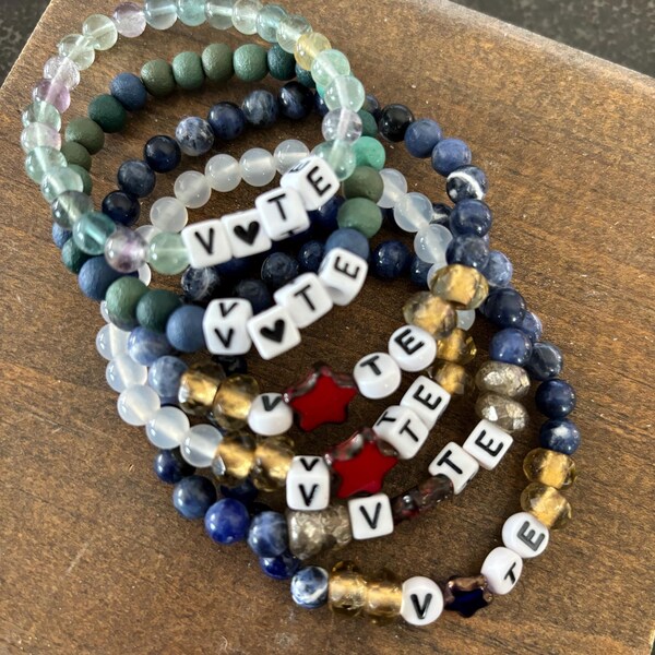 Vote Bracelet - Etsy