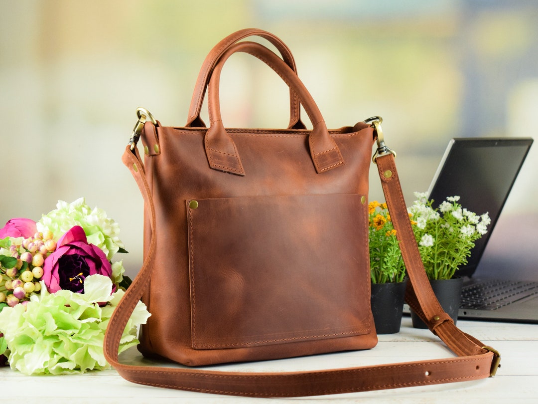 Handmade Leather Bag for Everyday Use - Etsy