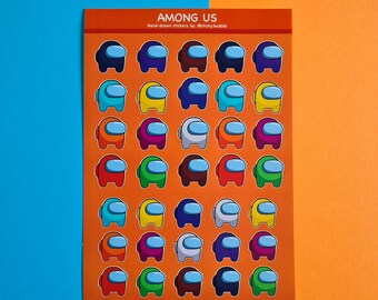 Among Us Sticker - Etsy
