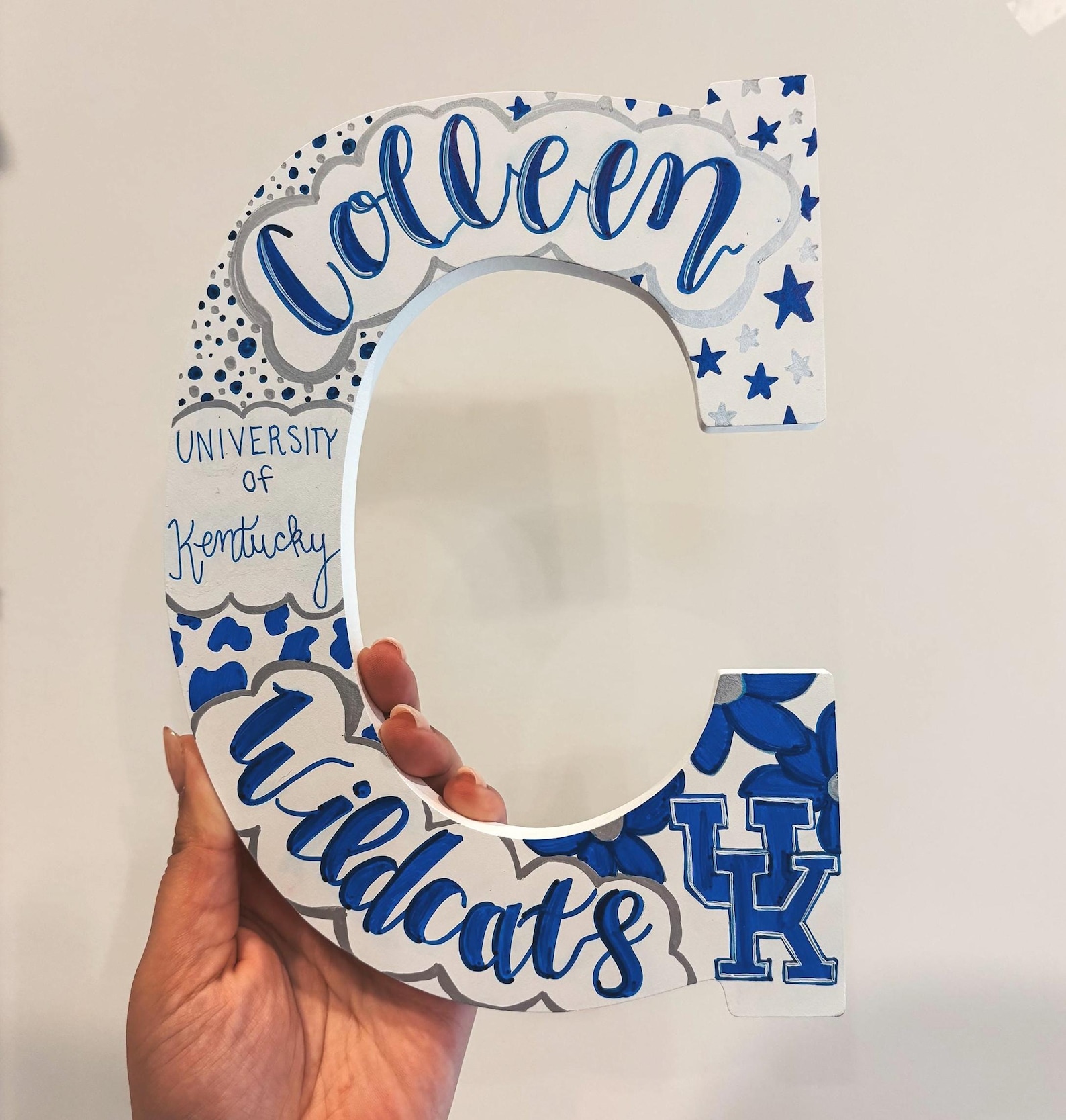 Custom College Wooden Letter, Sorority Dorm Decor - Etsy