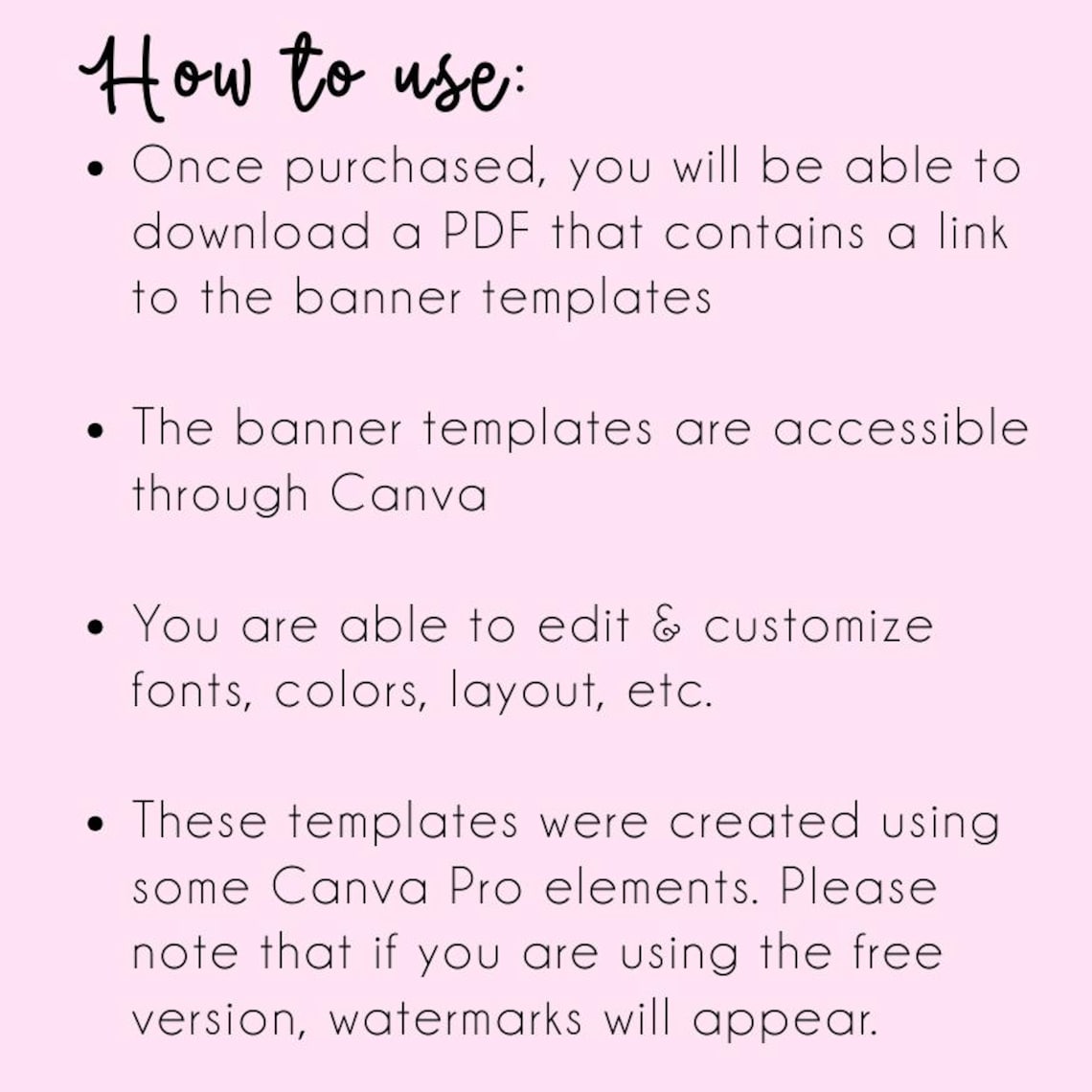 Editable Easter Banner Templates – Pastel Bunny Spring Party ...
