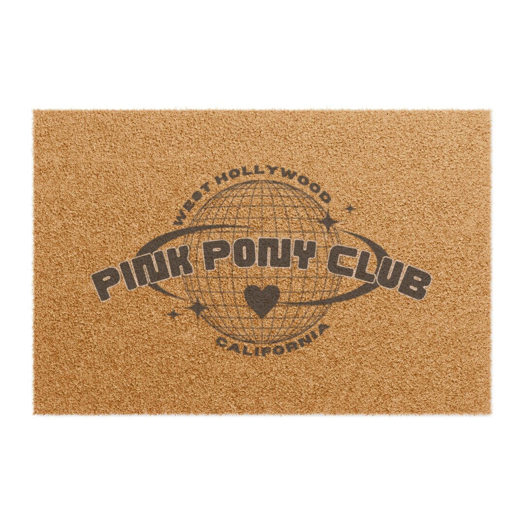 Chappell Roan Inspired, Pink Pony Club Design, Doormat, Gift - Etsy