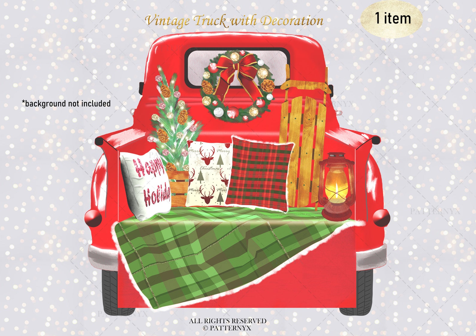 Custom Christmas Family Clipart, Country Christmas Clipart, Christmas ...