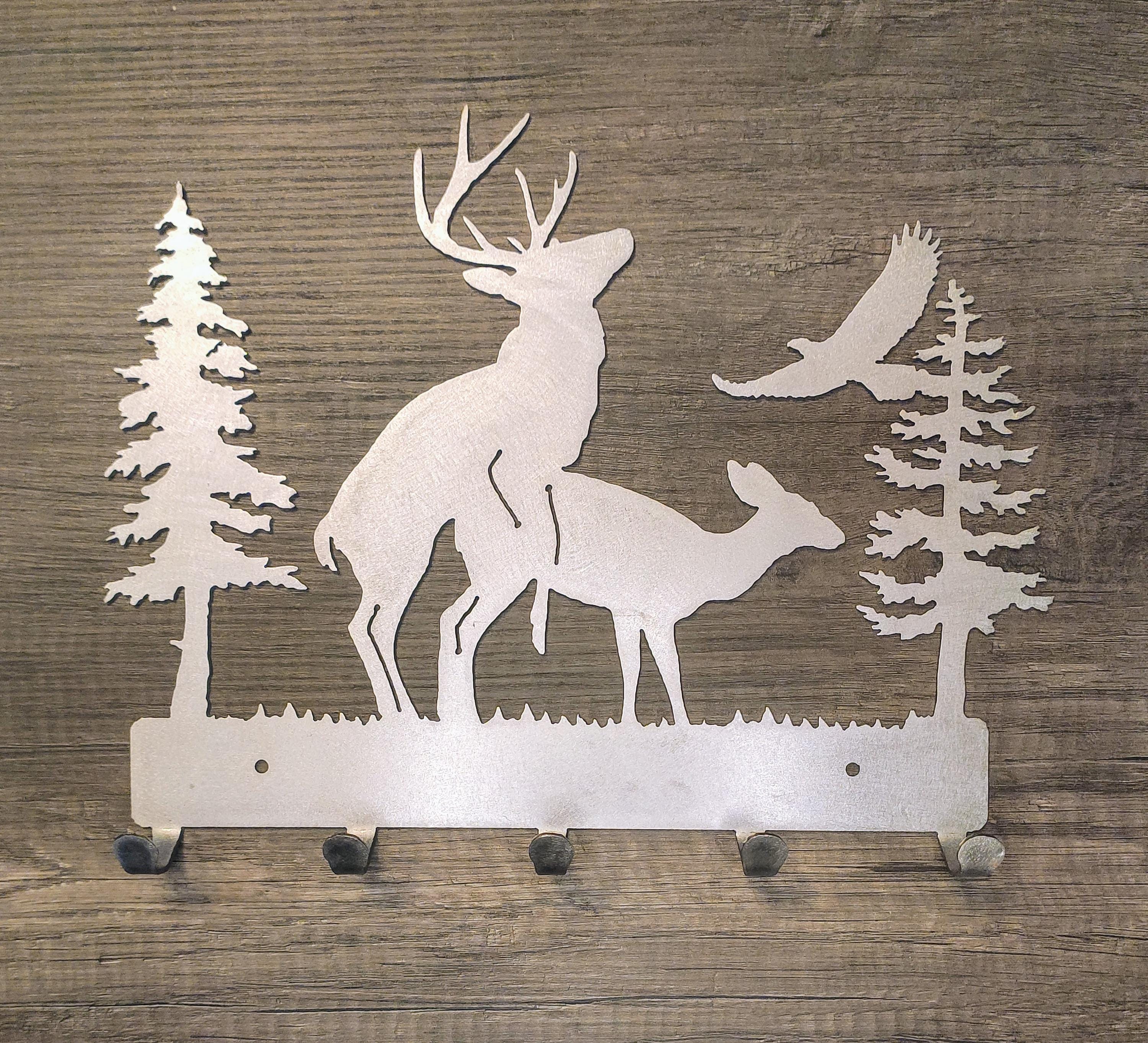 Wild Woodlands Key Ring Rack - Etsy