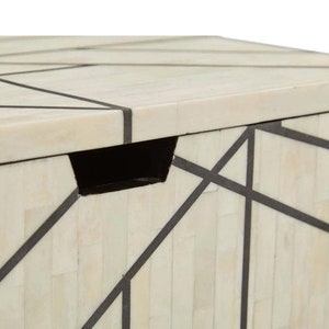 Handmade Bone Inlay Bedside Bone Inlay Nightstandbone Inlay | Etsy