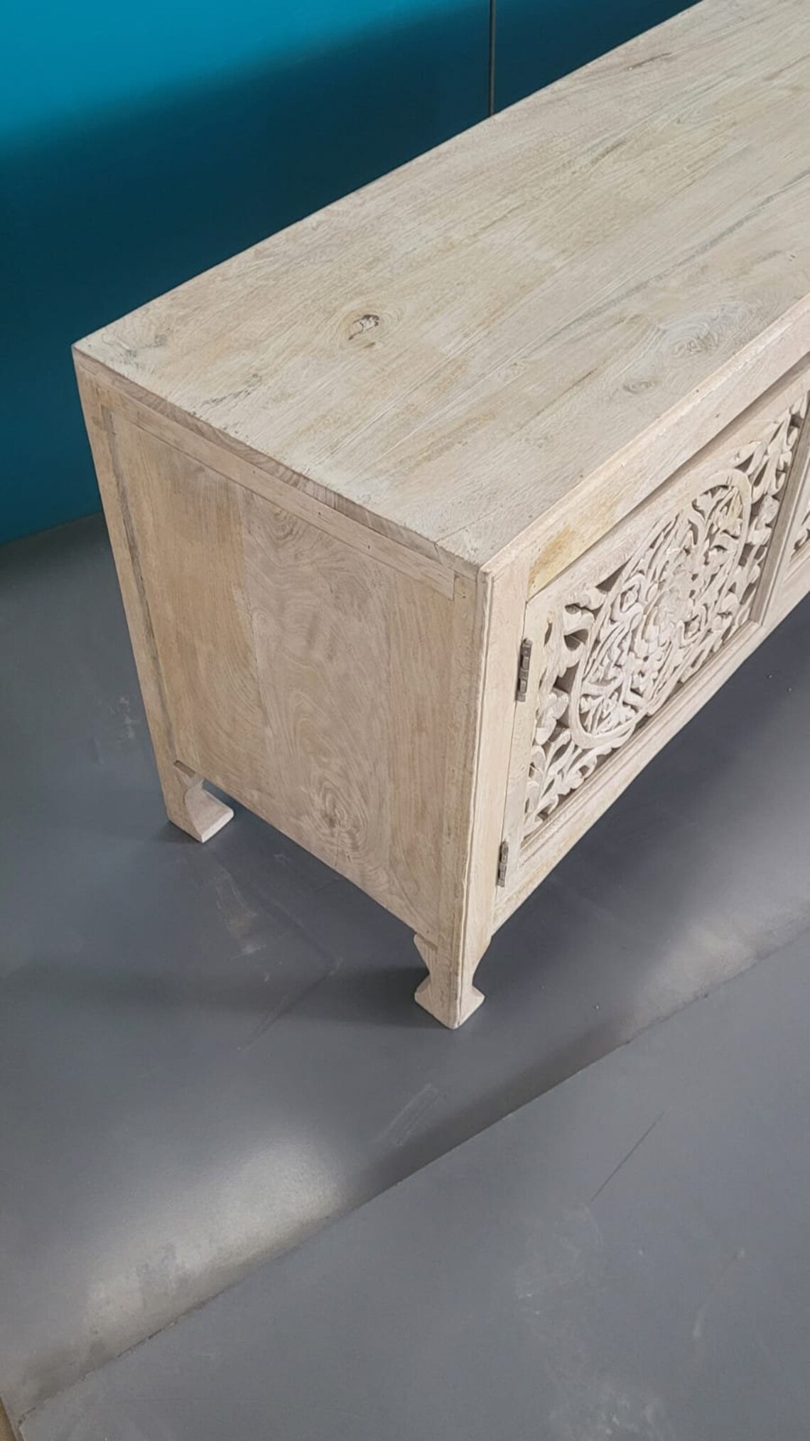 Hand Carved Entertainment Unit, Hand Carved Media Center, Livingroom ...