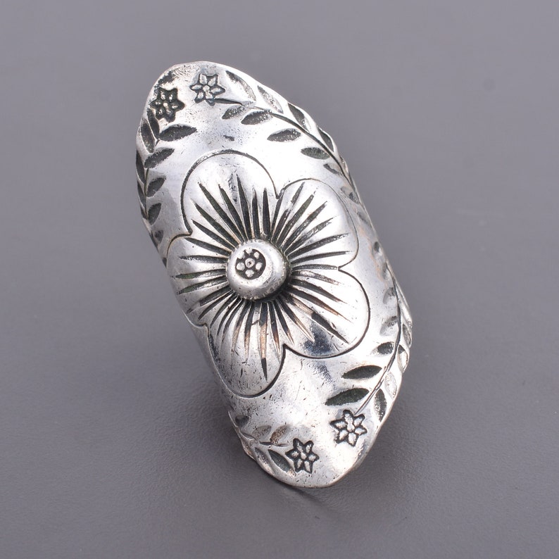 Silver Mandala Ring Sterling Silver Ring Mandala Jewelry - Etsy
