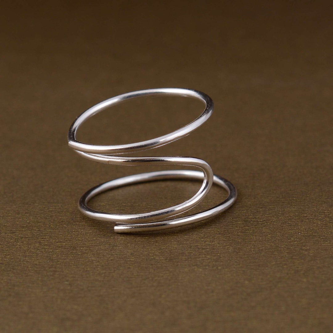 Silver Arthritis Splint Ring, Lateral Deviation Support, EDS Ring ...