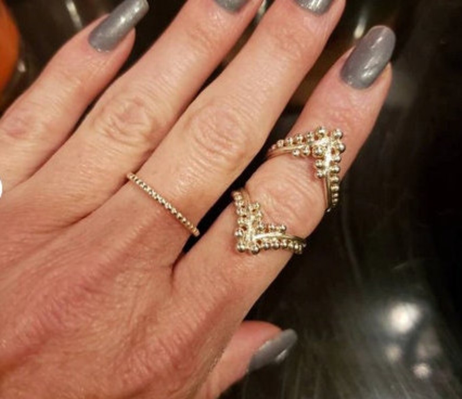 Arthritis Ring Splint Knuckle Ring Simple Midi Ring - Etsy