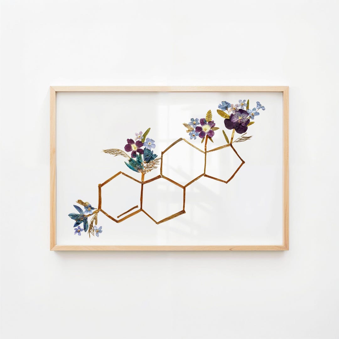 Testosterone Molecule Wall Art – Science Print, Chemistry Decor ...
