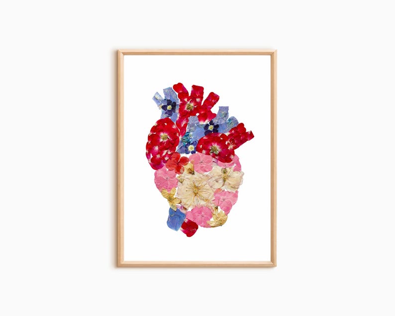Digital Set of 3 Cardiologist Wall Art Prints Heart, Stethoscope and ...