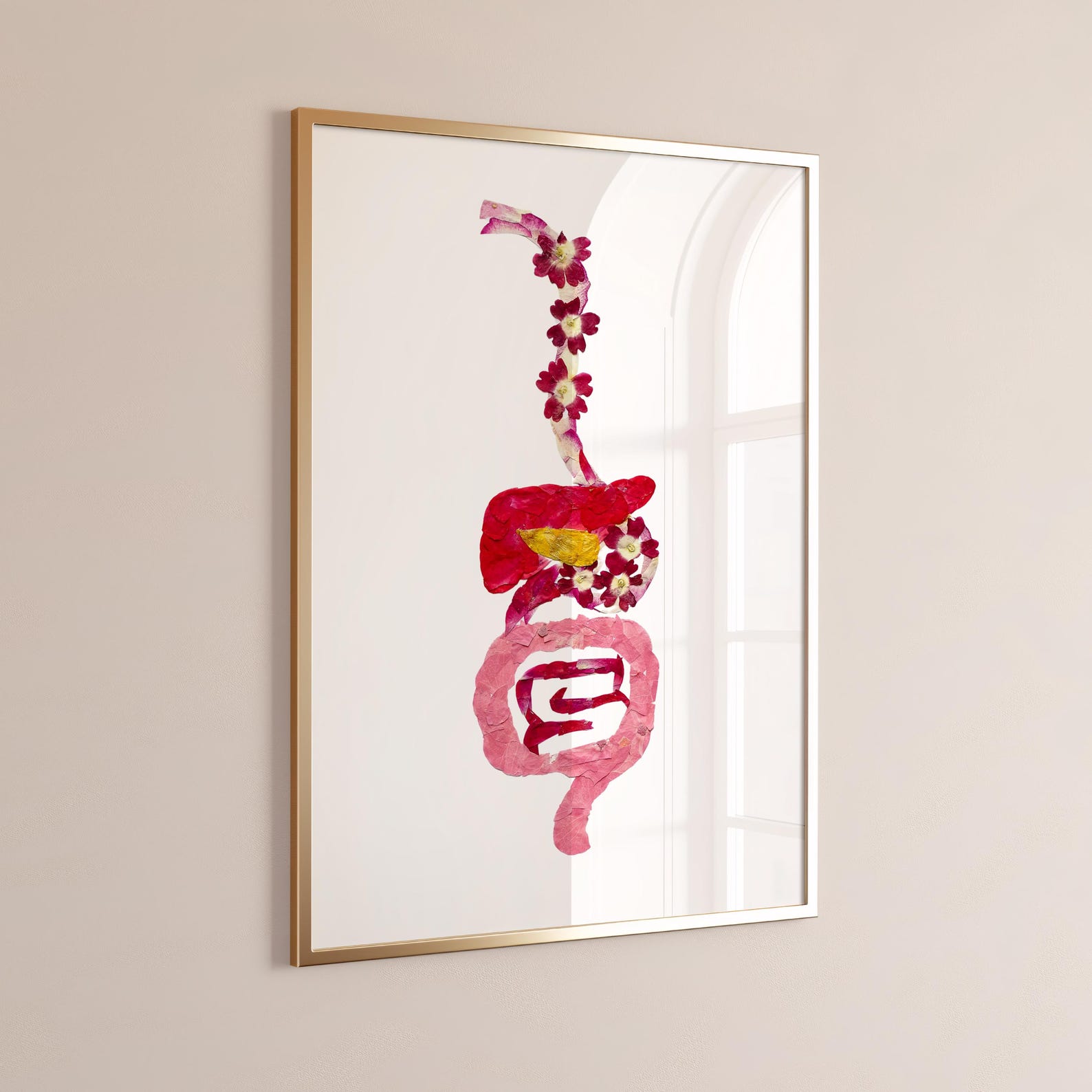 Botanical Digestive System Print – Gastroenterology Office Wall Art - Etsy