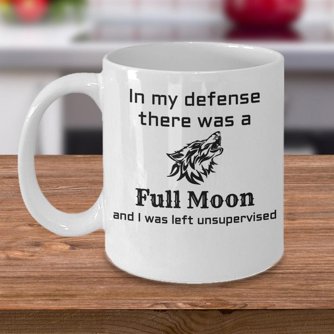 Funny Werewolf Mug, Werewolf Lovers, Gift for Him & Her , Werewolf ...