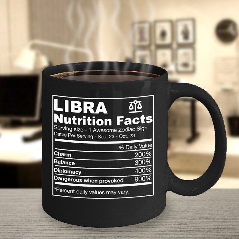 Libra Coffee Mug, Libra Zodiac Mug, Libra Gift, Libra Birthday Gift ...