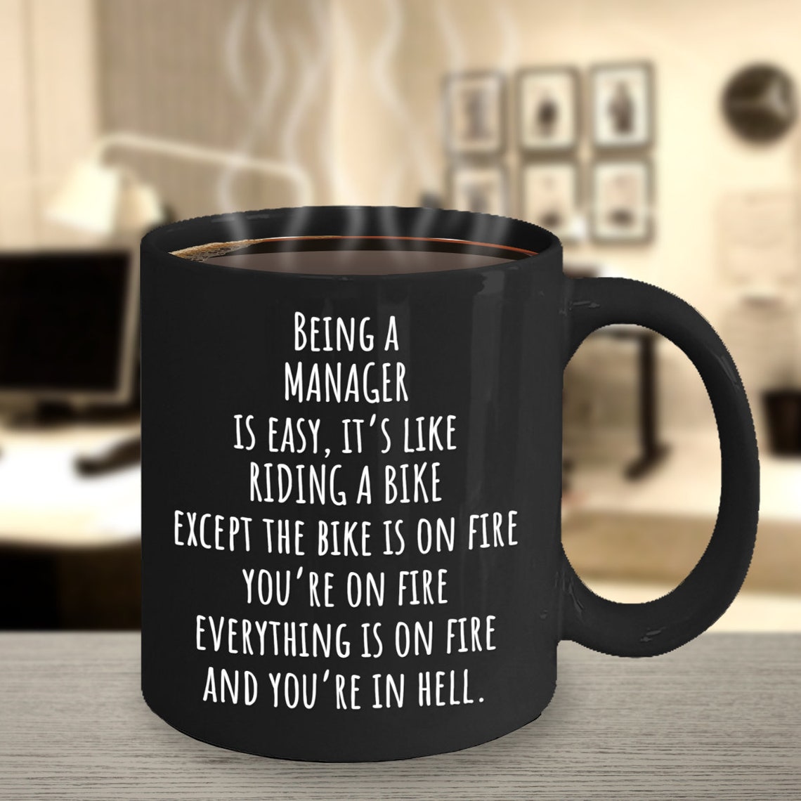 Being a Manager is Easy It's Like Riding a Bike, Funny Sarcastic Gift ...