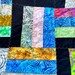 Batik ‘stair Steps’ Pattern Quilt - Throw Size - Etsy