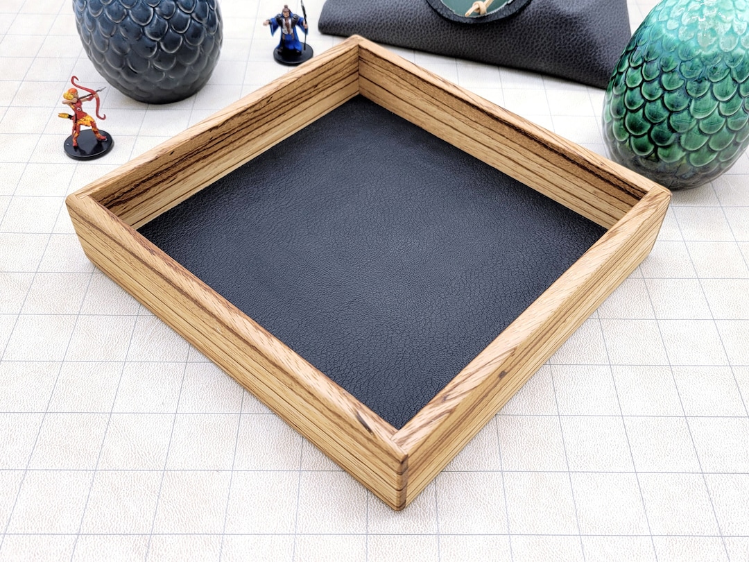 Mini Wood Dice Tray: RPG, D&D, Pathfinder - Etsy