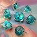 Tide Pool Teal Polyhedral Dice Set for D&D, Pathfinder, and TTRPG Dice ...