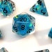 Tide Pool Teal Polyhedral Dice Set for D&D, Pathfinder, and TTRPG Dice ...