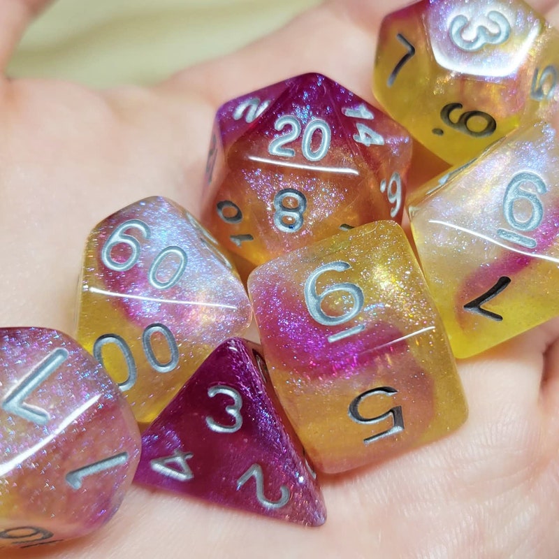 Pink Dice - Etsy