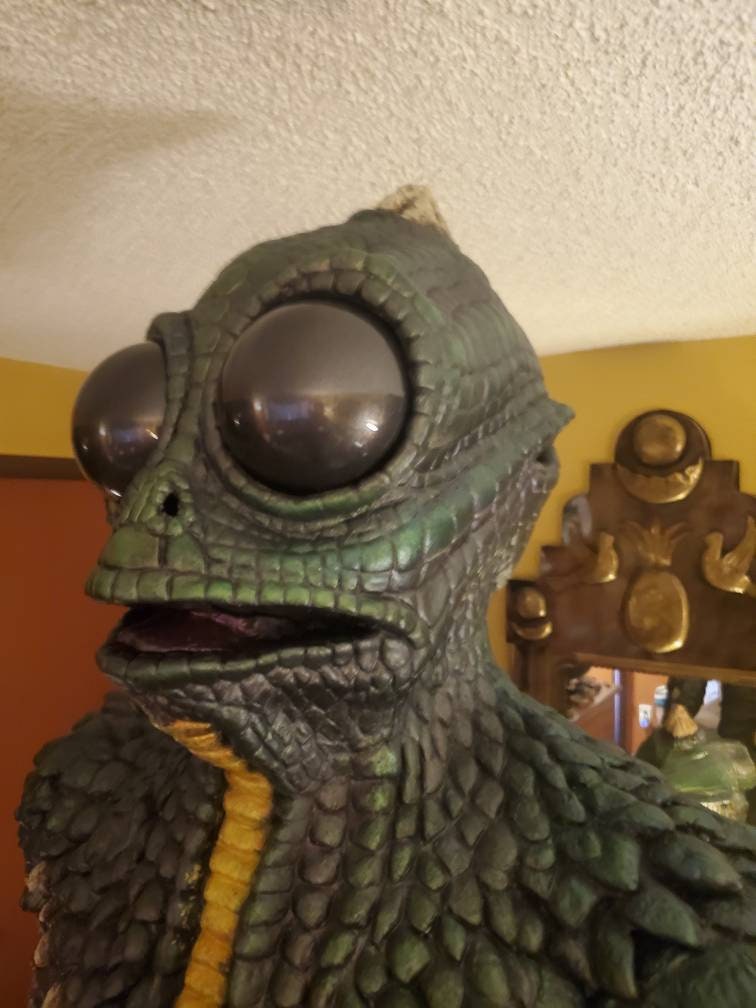 Portland Sleestak Life Sized Free Standing Mixed Media - Etsy