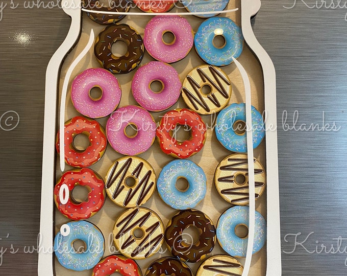 Reward Jar Wooden Donut Tokens - Etsy