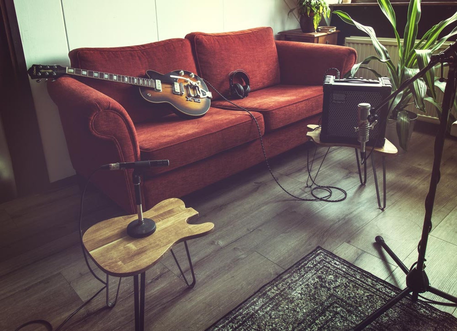 Guitar Table T-model Design Furniture Metal Legs - Etsy