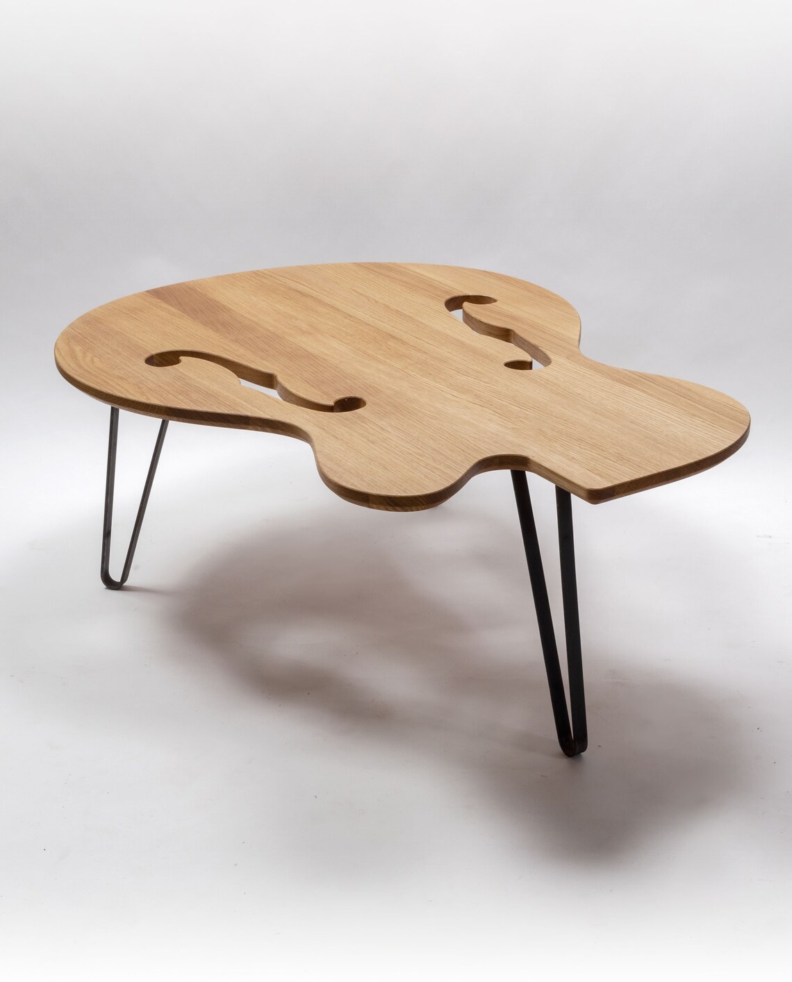 Guitar Coffee Table Mancave Music Studio Design Table | Etsy