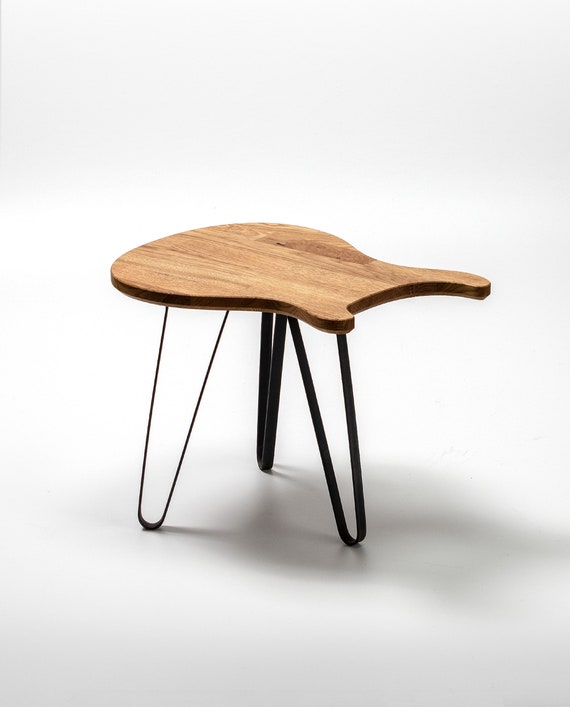 Guitar Table Paulus Design Furniture Solid Oak Wood | Etsy