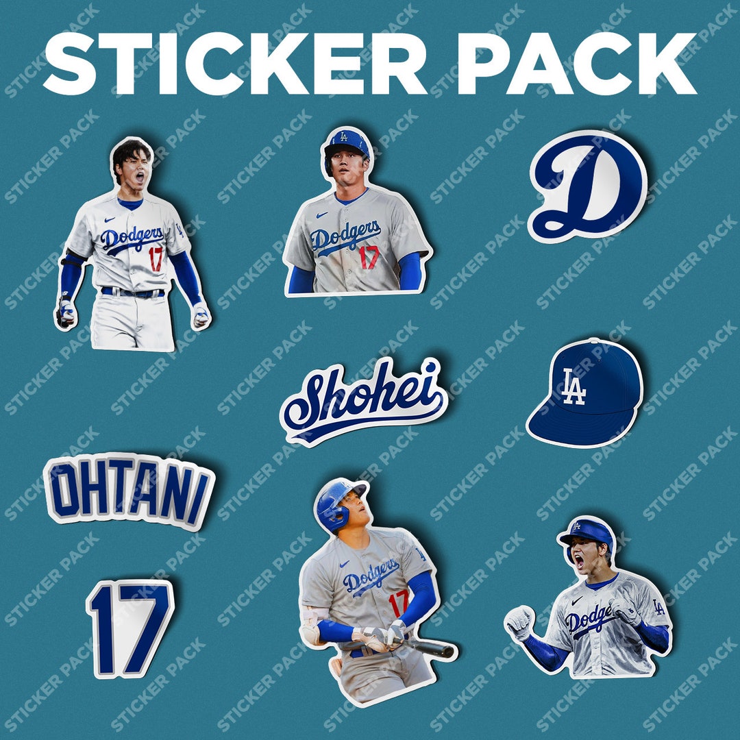 Ohtani Sticker Pack - Unique and Creative Designs for Your Collection ...