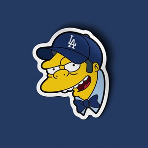 Moe Sticker, Dodgers Sticker, the Simpsons Stickers, Laptop Stickers ...